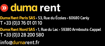 Location de chariots élévateurs, nacelles et engins de chantier - Duma Rent
