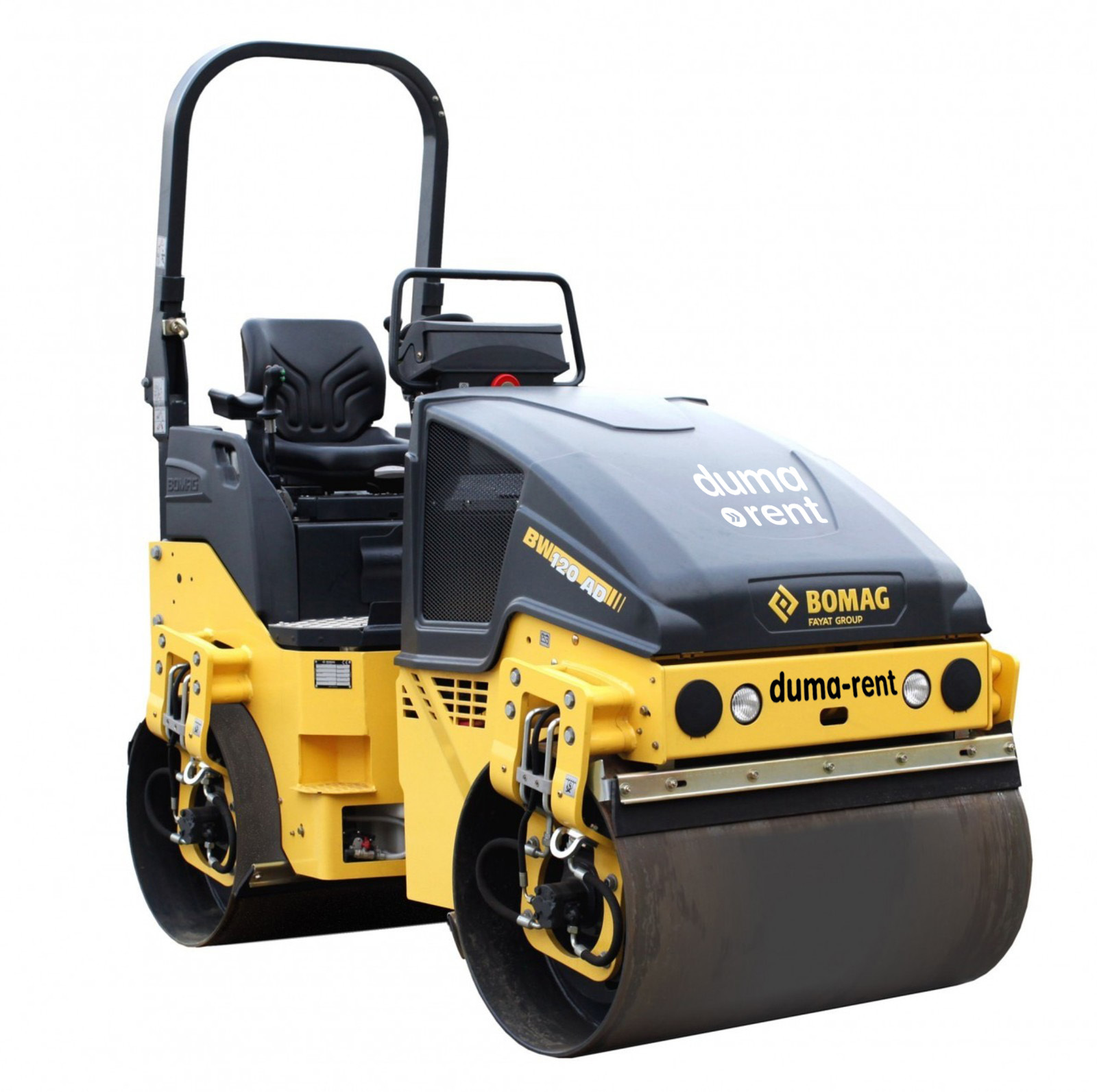 BOMAG BW 120 AD-5 - Rouleaux - Duma Rent