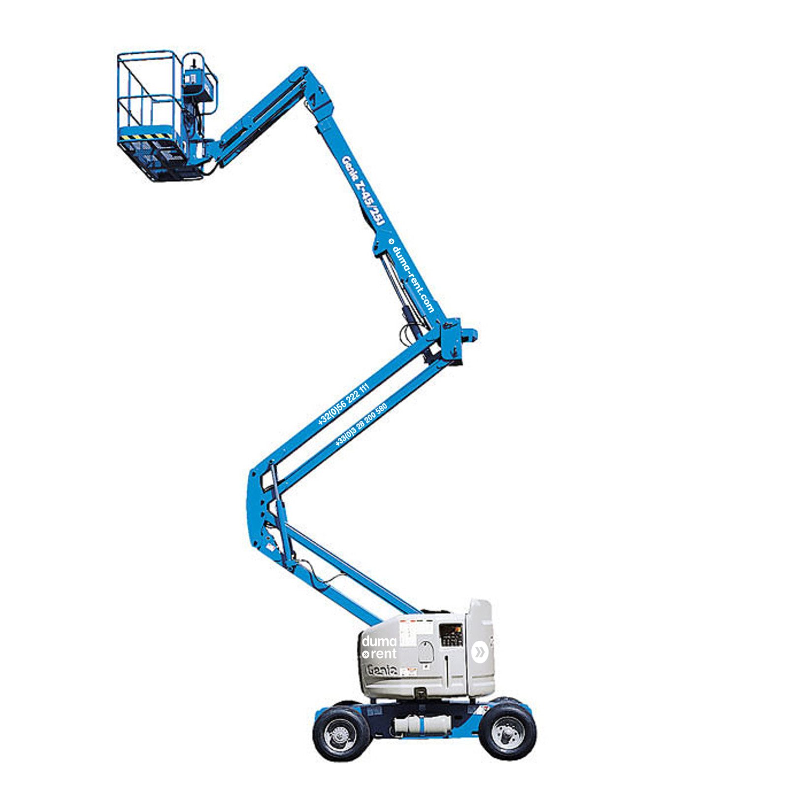 GENIE Z45 JDC - Nacelles télescopiques articulées - Duma Rent